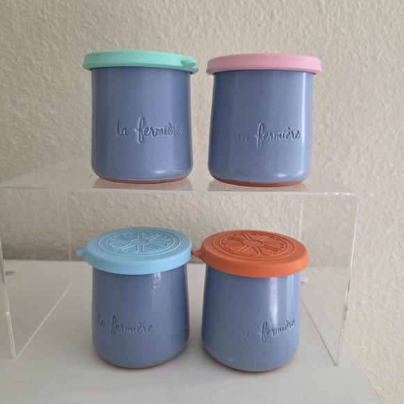 La Fermiere | Kitchen | 4 La Fermiere French Periwinklelight Blue Terra ...